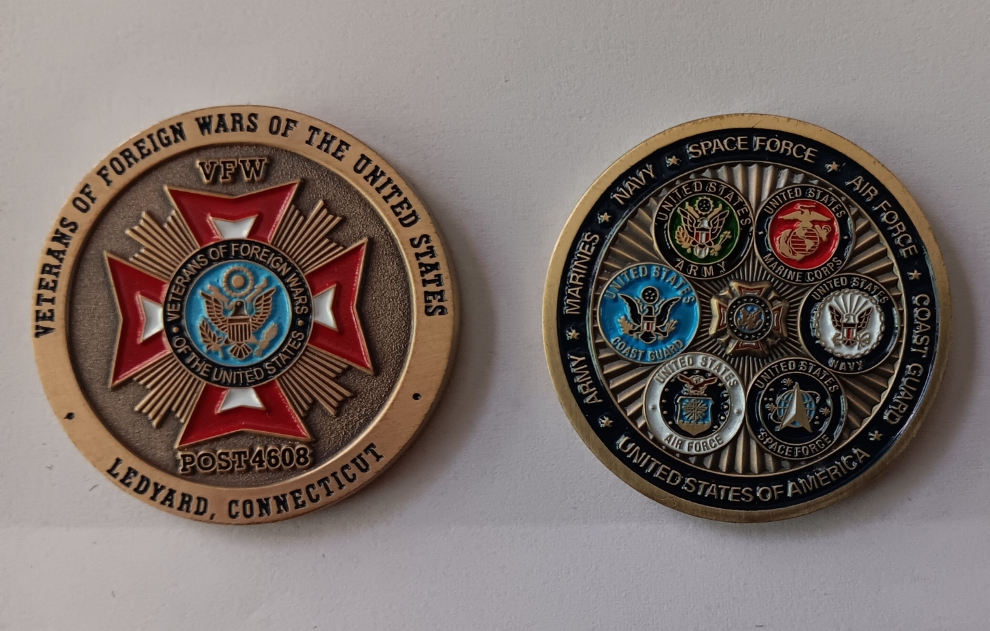Challenge Coin - VFW Post 4608